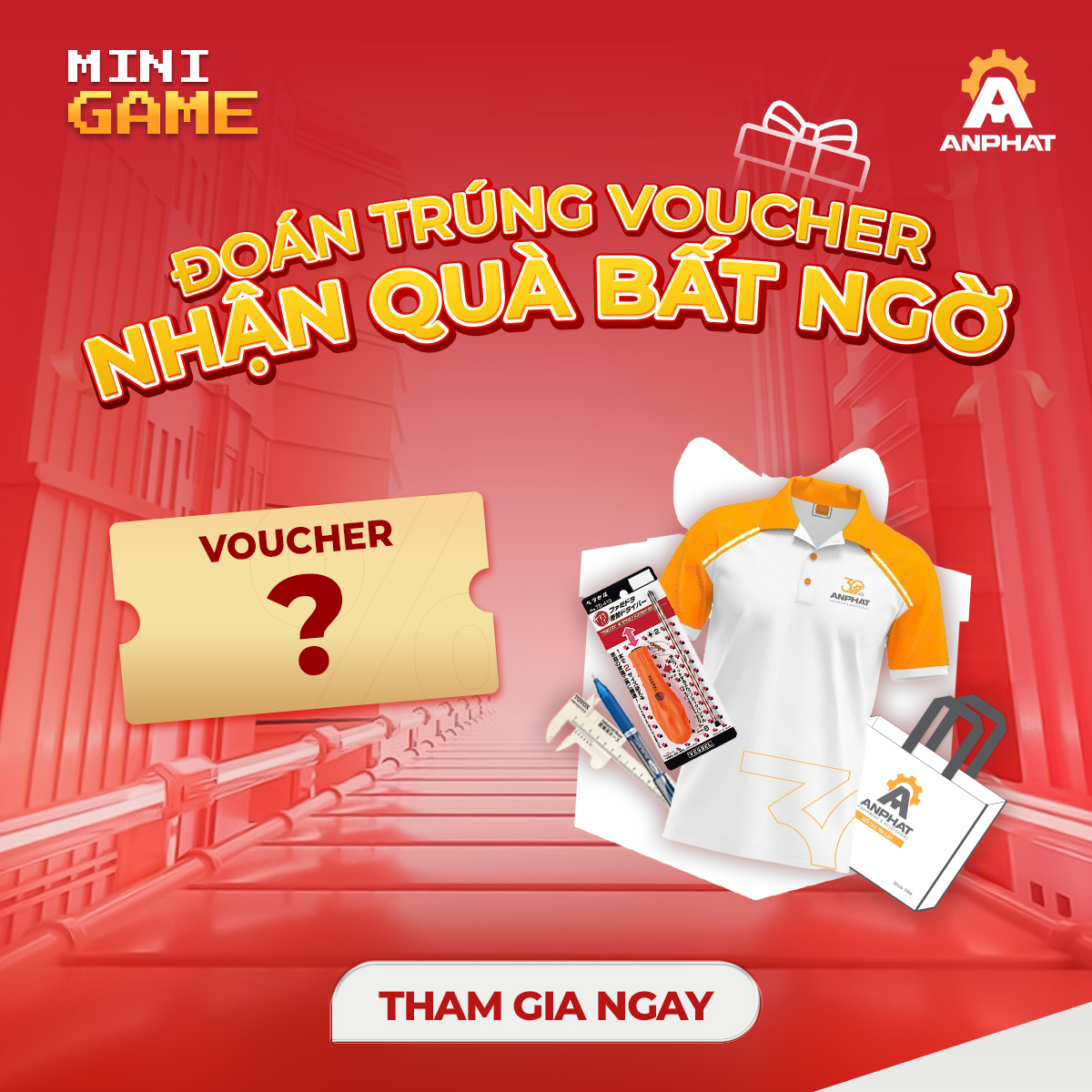 Mini game: Đoán đúng Voucher - Nhận quà bất ngờ cùng An Phát